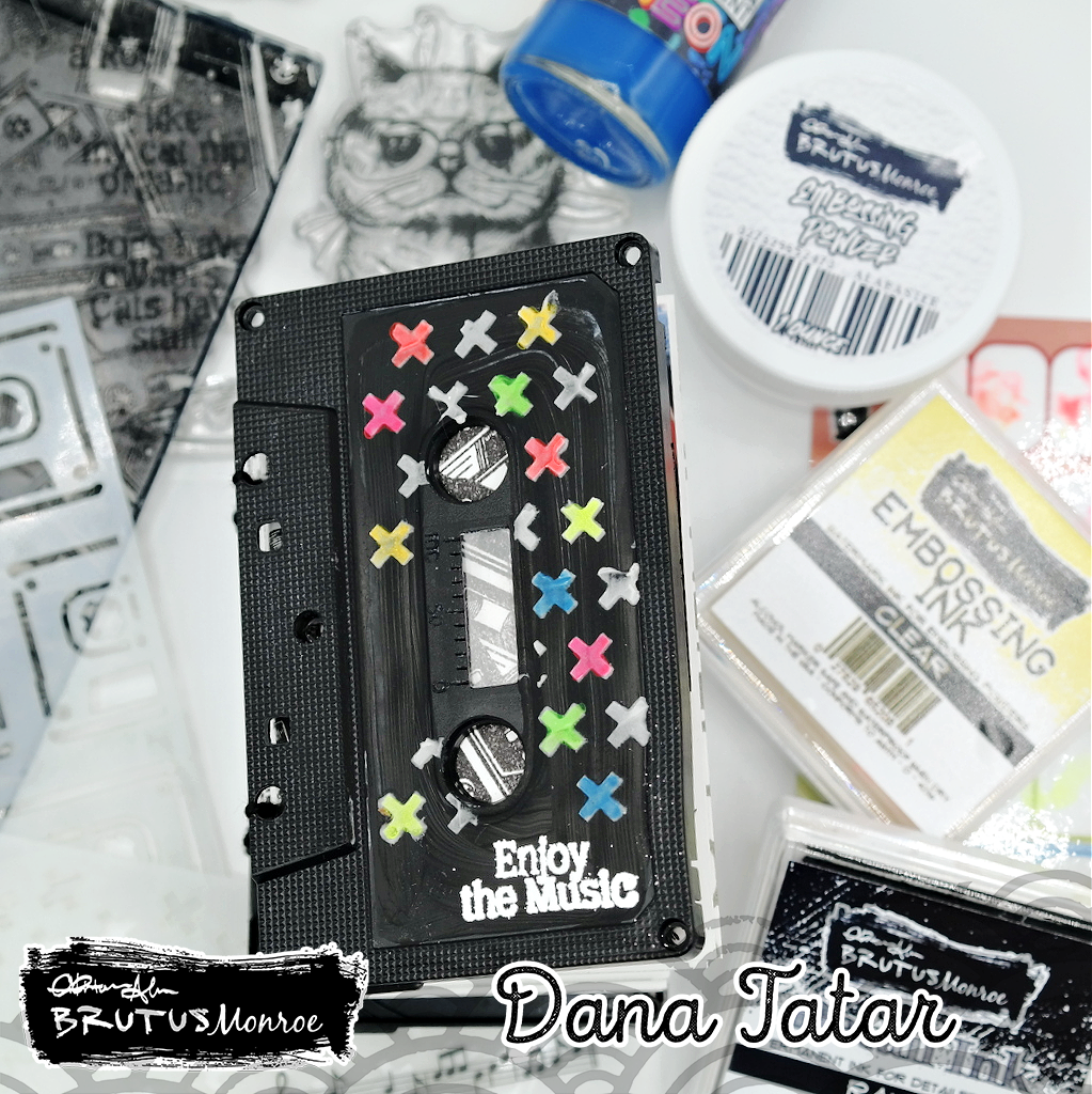 Enjoy The Music Mixed Media Album by Dana — Brutus Monroe